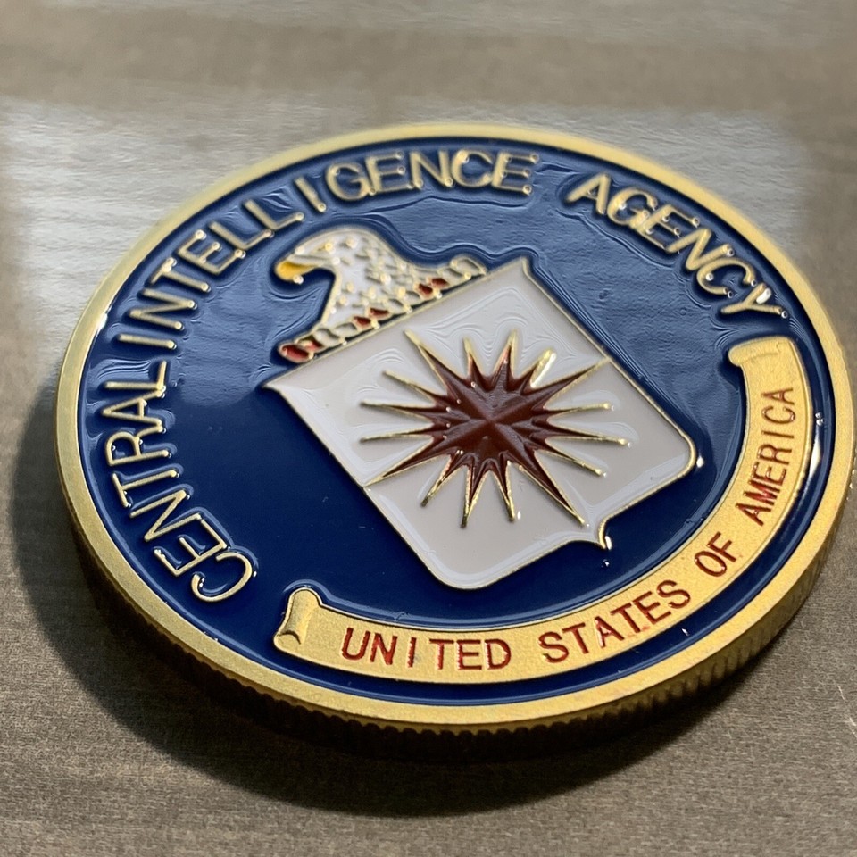 CIA Challenge Coin United States Central Intelligence Agency SPECIAL ...