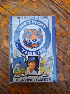 Sealed Brand New 1991 Major League Detroit Tigers Baseball Playing ...
