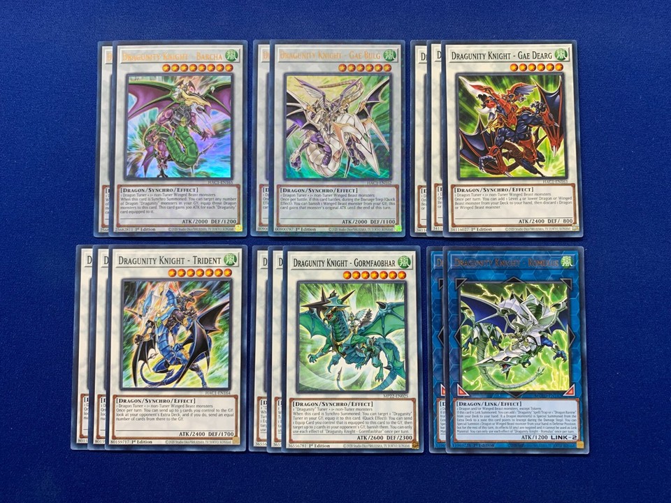 Yu-Gi-Oh! - Complete Dragunity Knight Synchro Deck | eBay