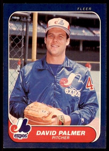 1986 Fleer David Palmer Baseball Cards #255 | eBay