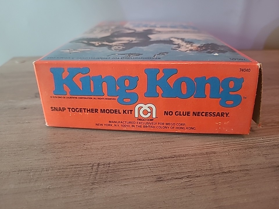 1976 King Kong Model Kit -Mego- Complete | eBay