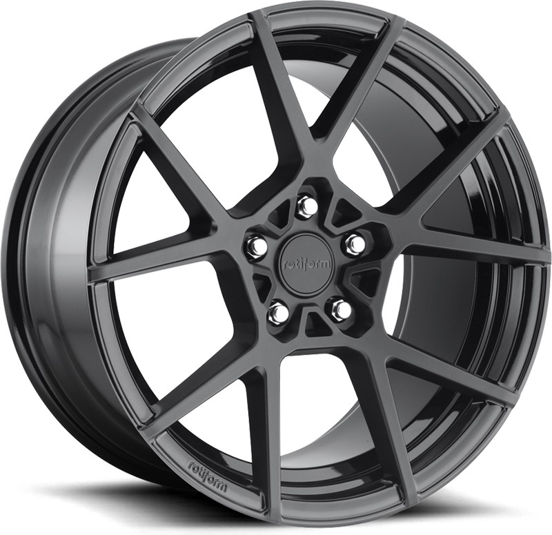Alloy Wheels 19" Rotiform KPS Black Matt For Merc CLK-Class [A208/C208 ...