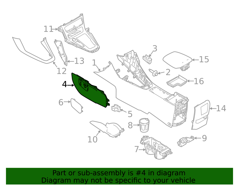 Genuine Ford Extension Panel F1EZ-5804608-AB | eBay UK