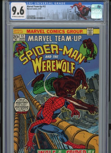 Marvel Team-Up #12 1973 Marvel CGC 9.6 OW/White 1st Appearance of ...