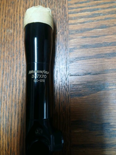 Vintage Western Field 3-7x20 Hunting Rifle Scope 60-1211 Crosshair ...