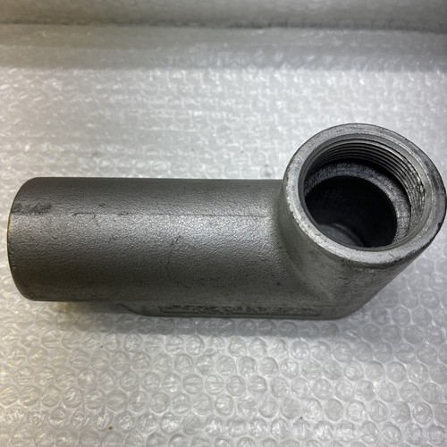** New Crouse-Hinds Conduit Outlet Body Threaded Elbow 1-1/2" LB57 (Lot ...