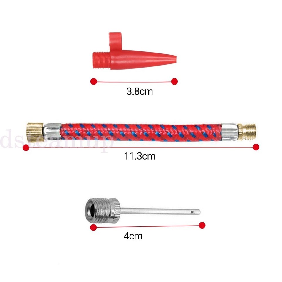 Pump Accessories Inflation Needles Tube Valve Adaptor for Inflatables ...