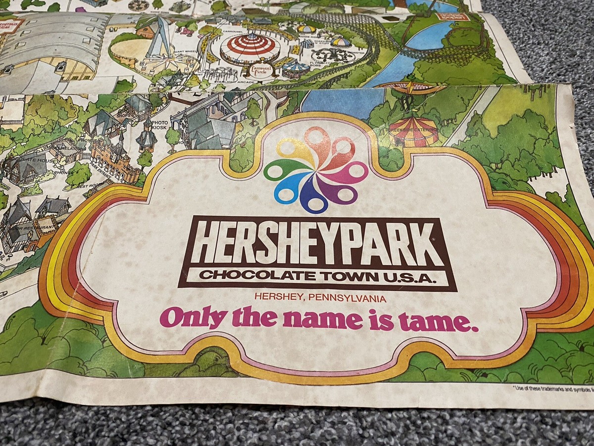 Pin Hershey Park Mapa