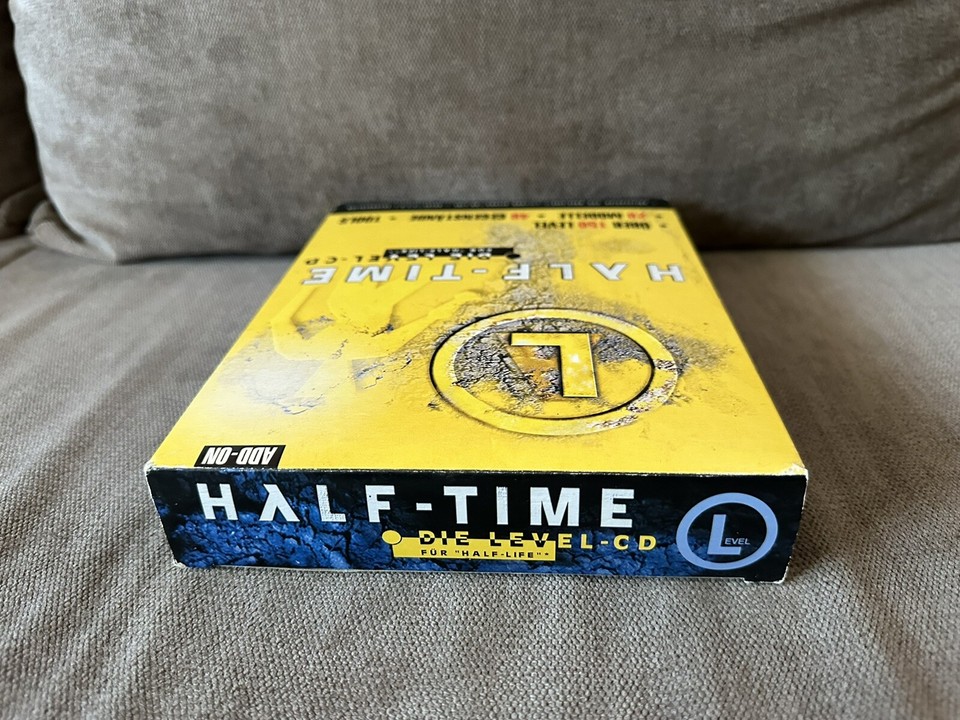 Half-Time: Level CD For Half-Life - German Big Box Edition PC | eBay