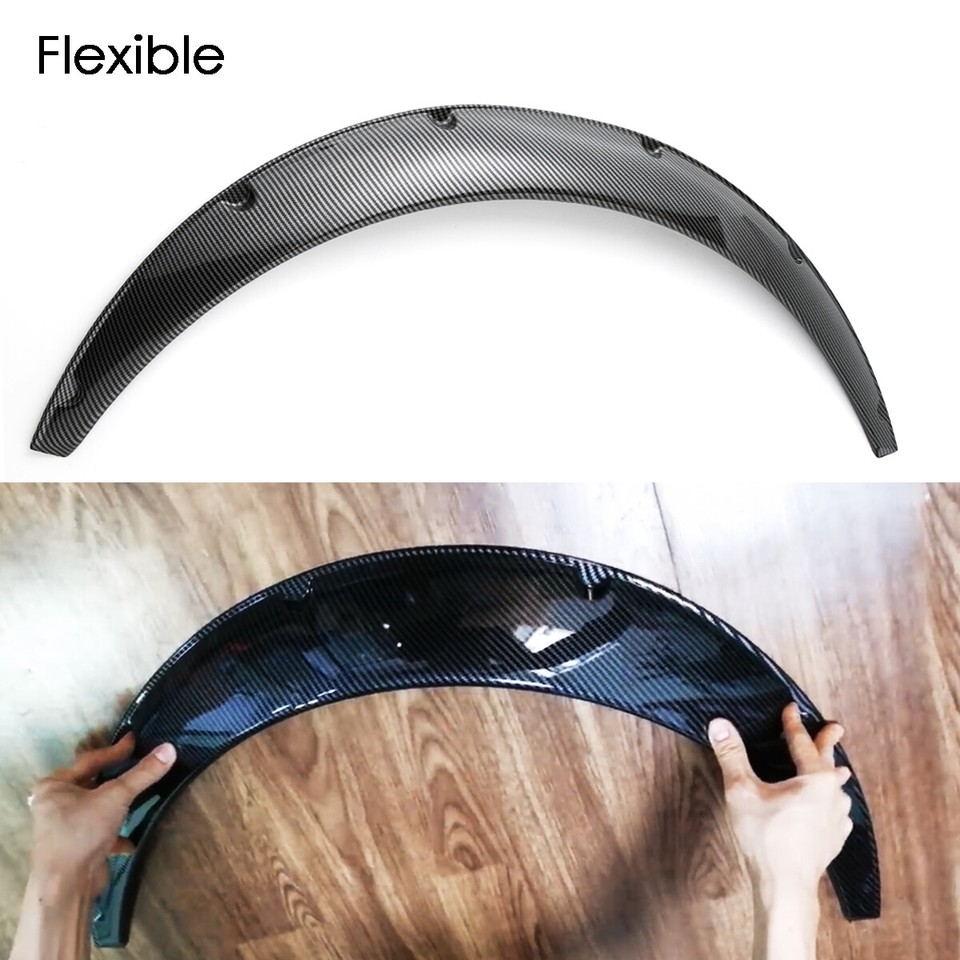 35" Carbon Look Over Fender Flares Widebody Kit For Volvo 200 240 260 ...