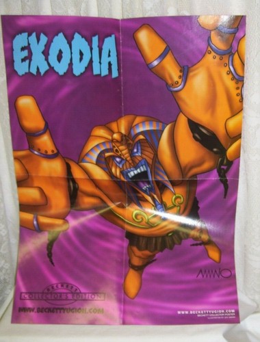 Vintage Yu Gi Oh Poster Exodia | eBay