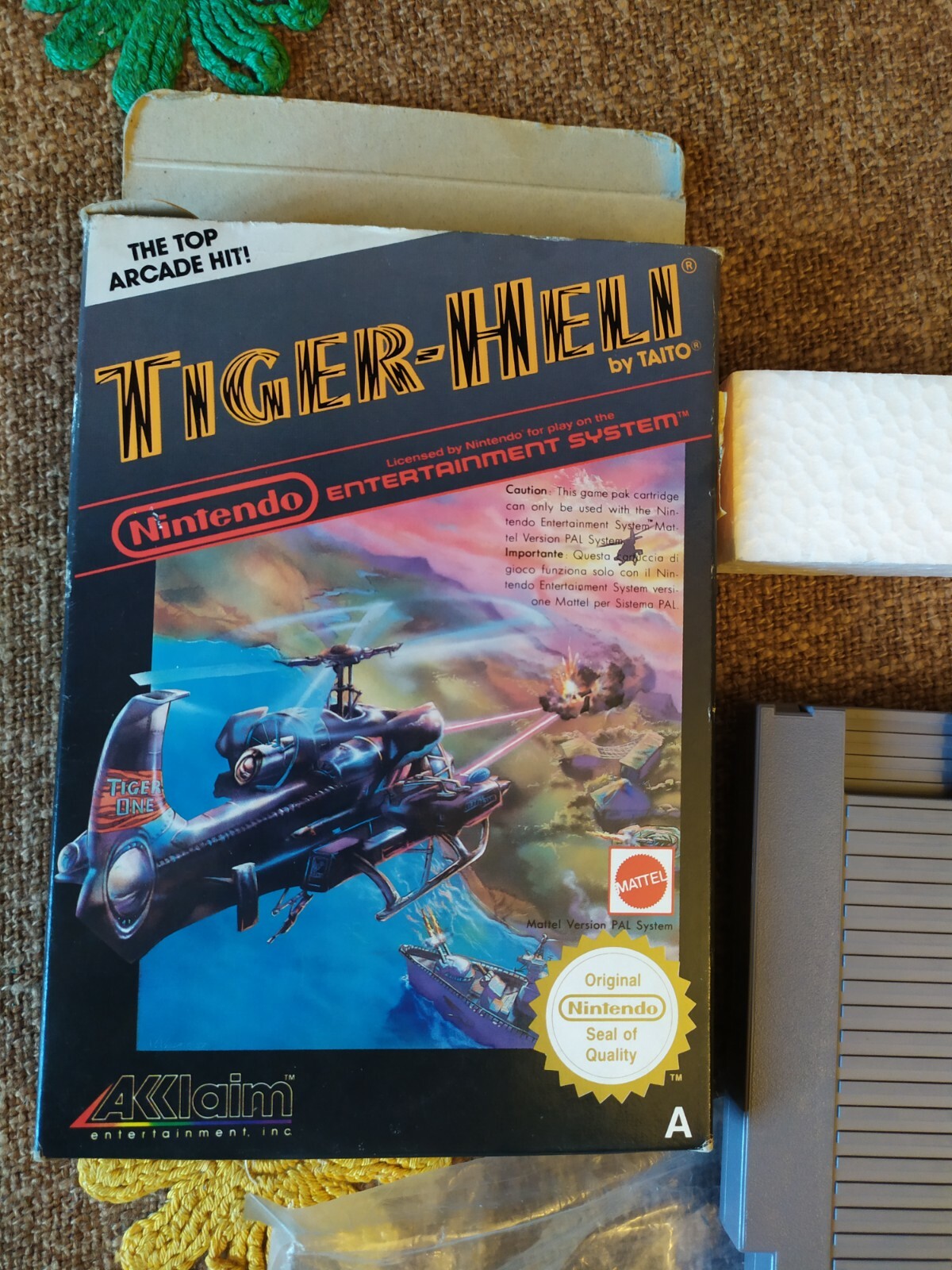 GIOCO NINTENDO NES TIGER HELI RETROGAMES VINTAGE | eBay