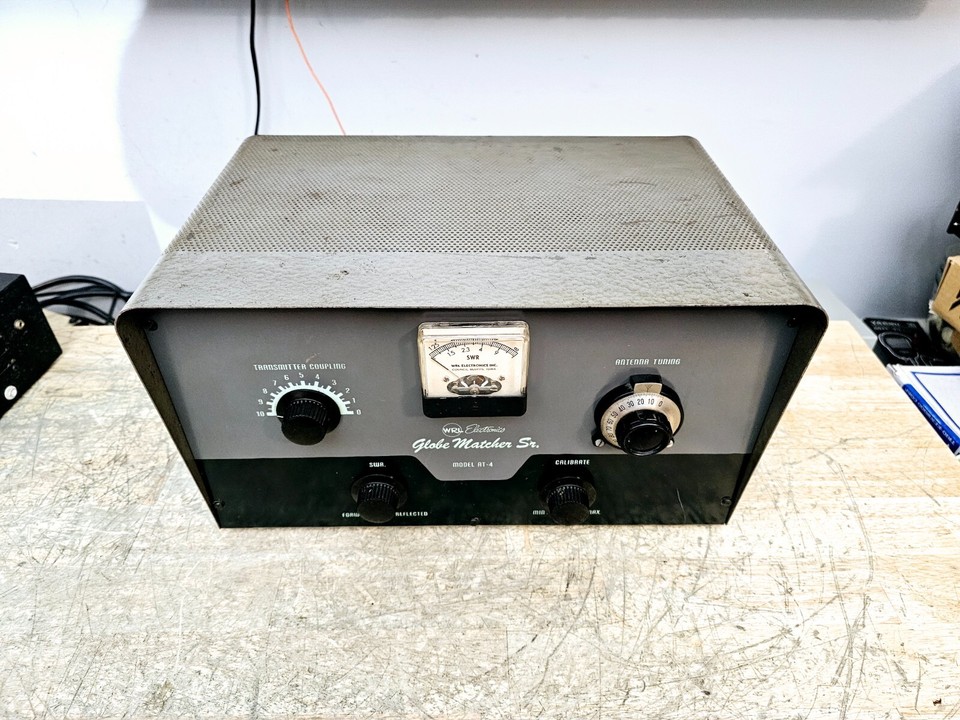 Globe Matcher Sr Antenna Tuner Matcher C MY OTHER HAM RADIO Collins ...