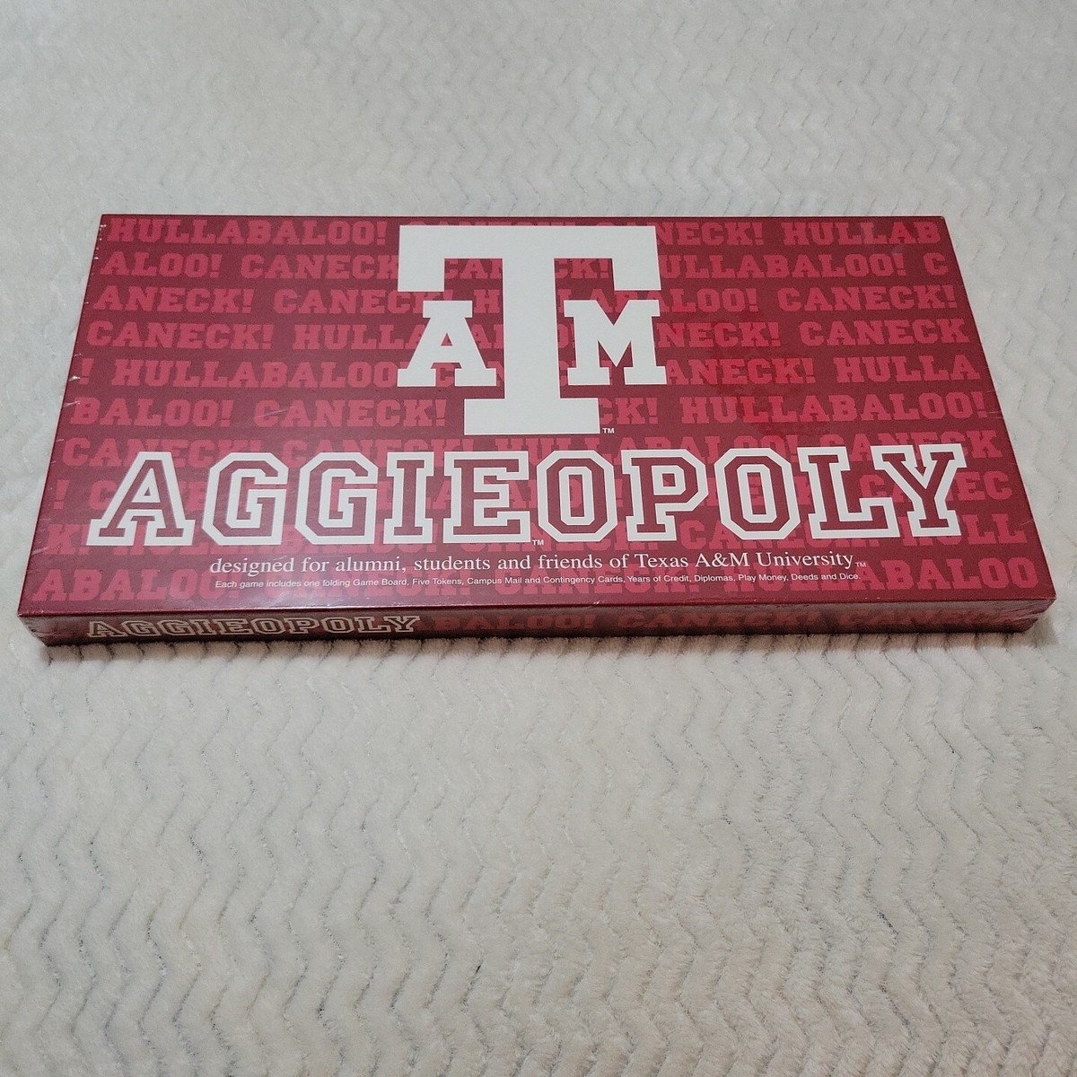Vintage Aggieopoly Texas A&M College Alumni Monopoly Game Board Game ...