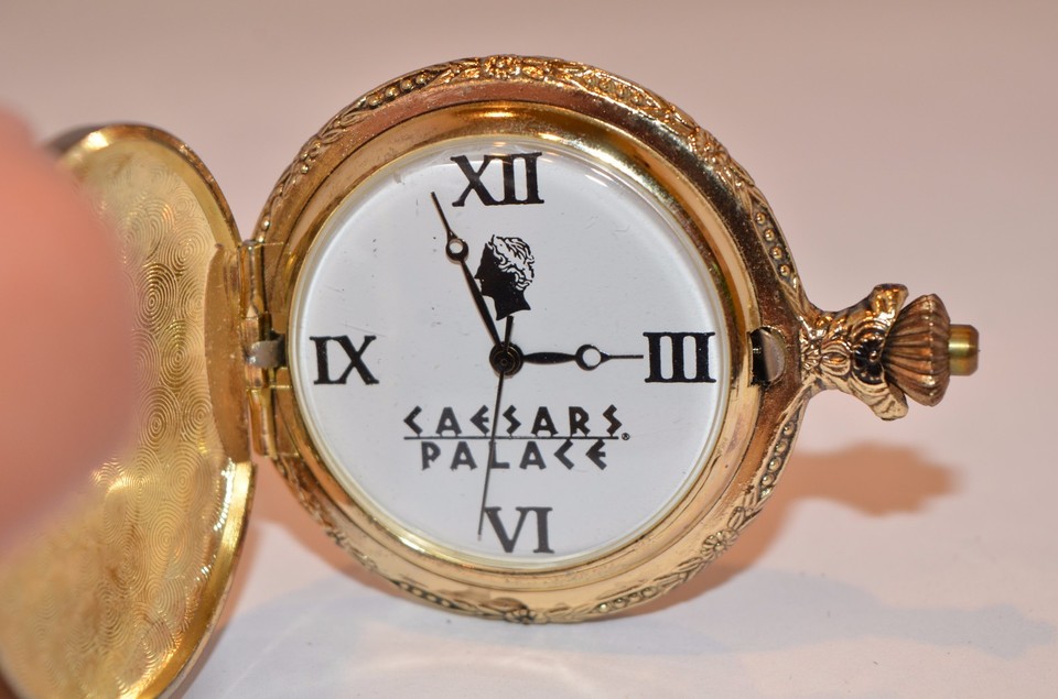 PE7-CAESARS PALACE POCKET WATCH | eBay