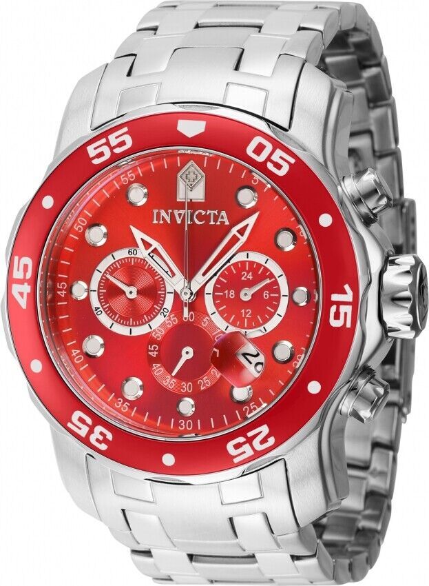 Invicta Pro Diver Red Men's Watch - 40192 for sale online | eBay