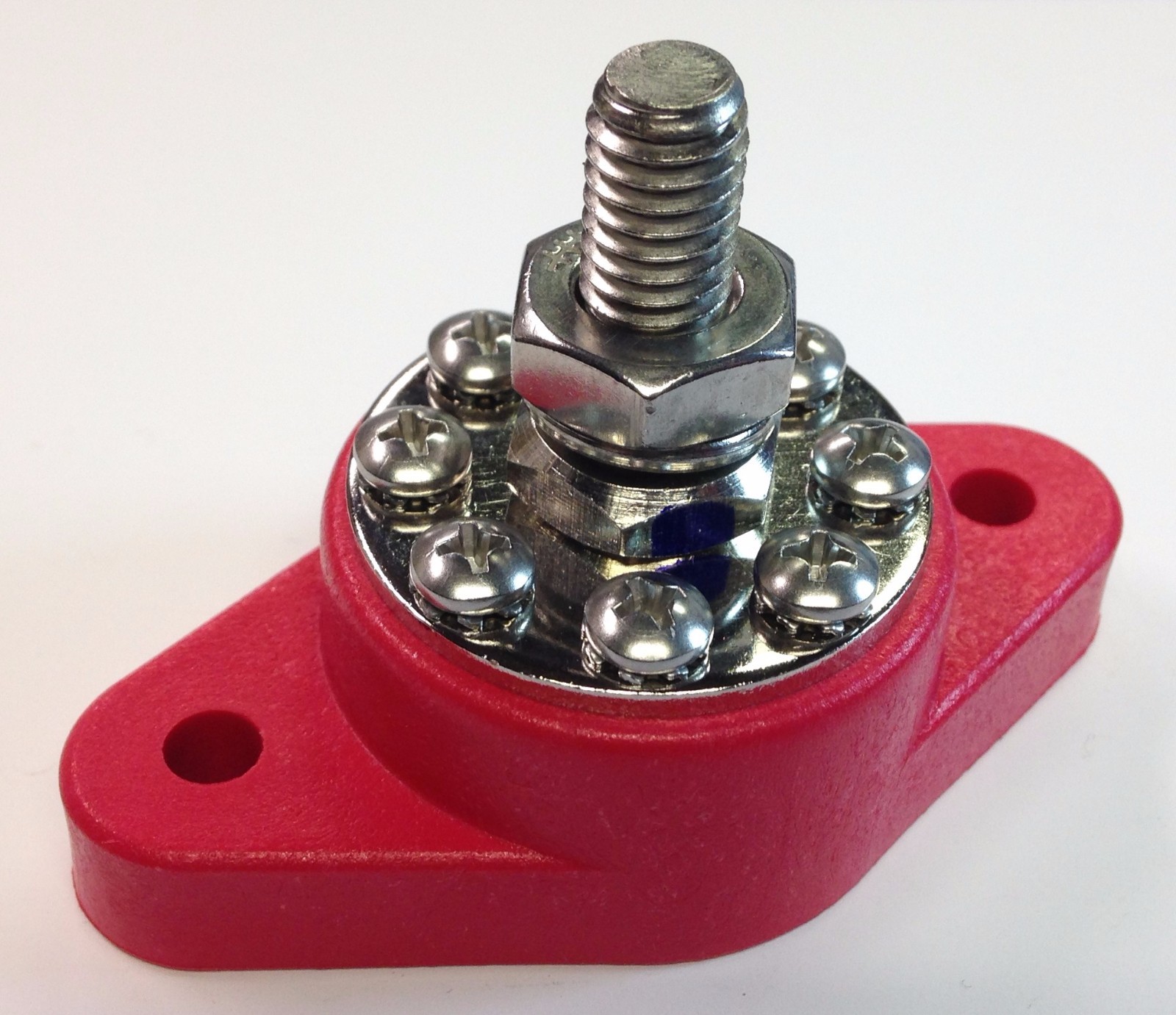 8 point power post junction block Positive distribution block stainless ...