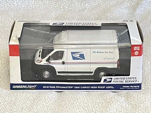 2018 RAM Promaster 2500 Cargo High Roof USPS Greenlight 1:43 | eBay