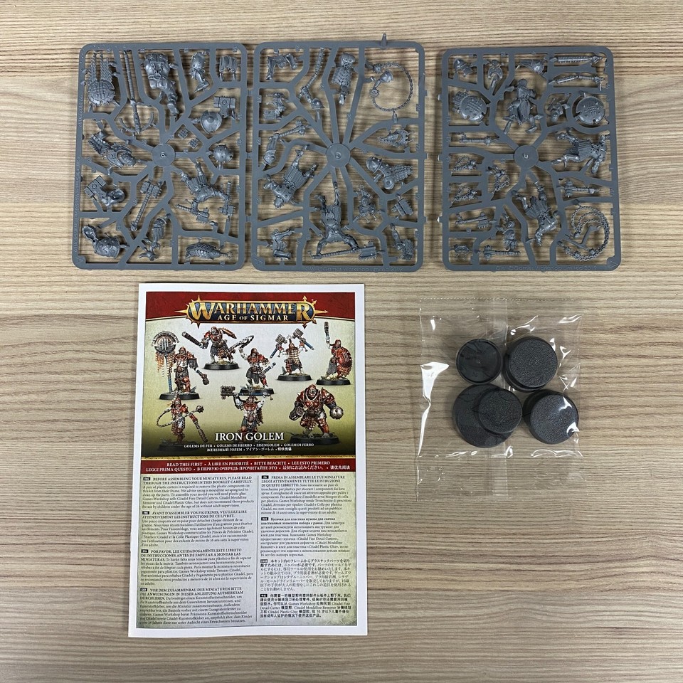 IRON GOLEM WARCRY WARBAND WARHAMMER AGE OF SIGMAR AOS SLAVES TO ...