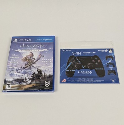 New Horizon Zero Dawn LOT - Complete Edition PS4 2007 & Controller Skin ...