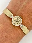 Rolex 3523 Vintage Yellow Gold Diamond Ladies Classic Watch Rare Model ...