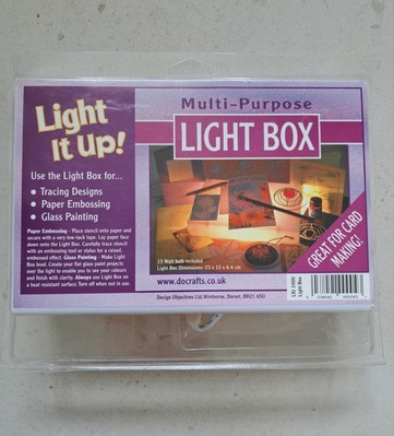 Multi Purpose CRAFT LIGHT BOX Tracing Embossing Drawing CARD MAKING ...