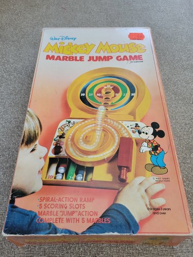 Vintage Walt Disney Mickey Mouse Marble Jump Game | eBay