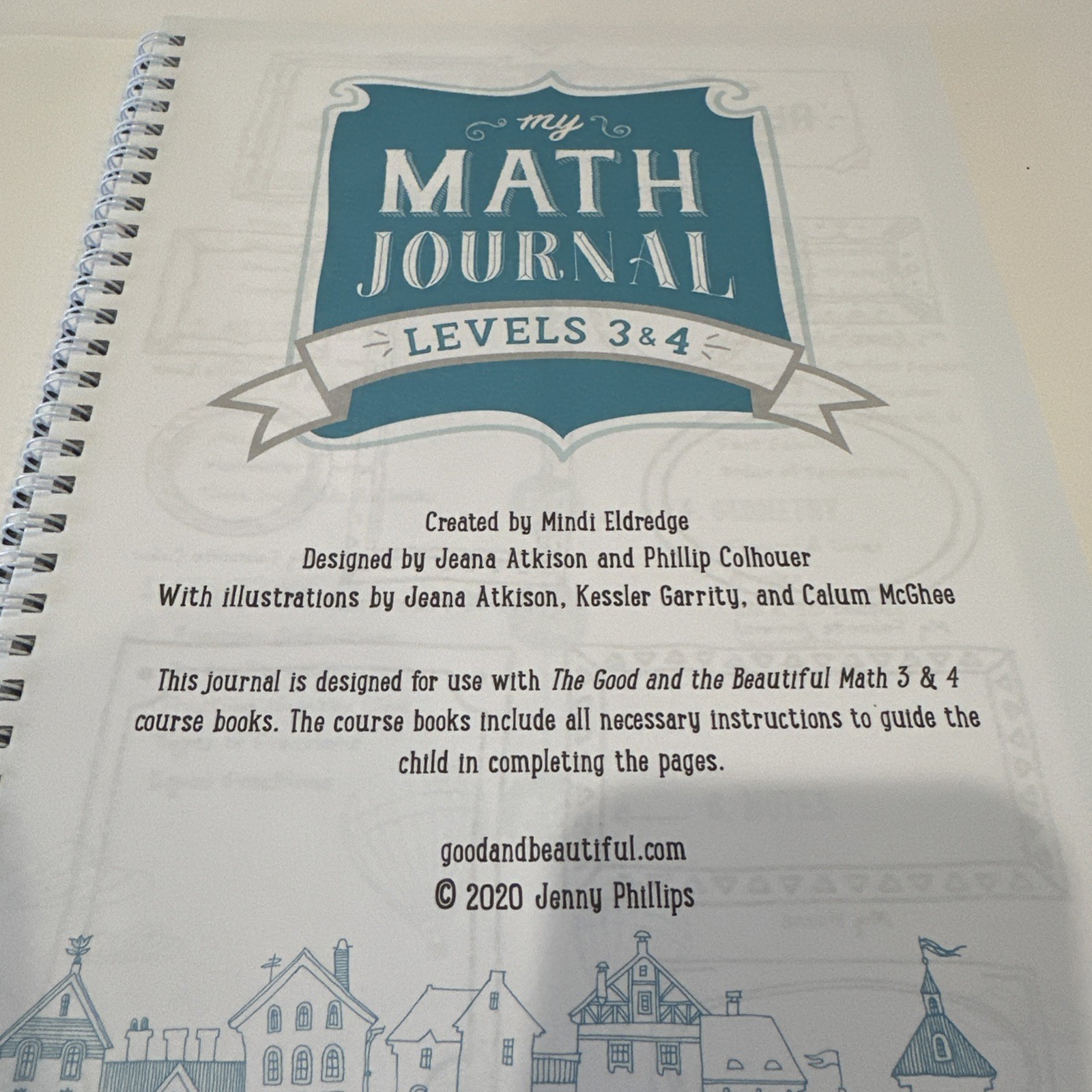 The Good and The Beautiful Level 3 & 4 My Math Journal Brand New | eBay