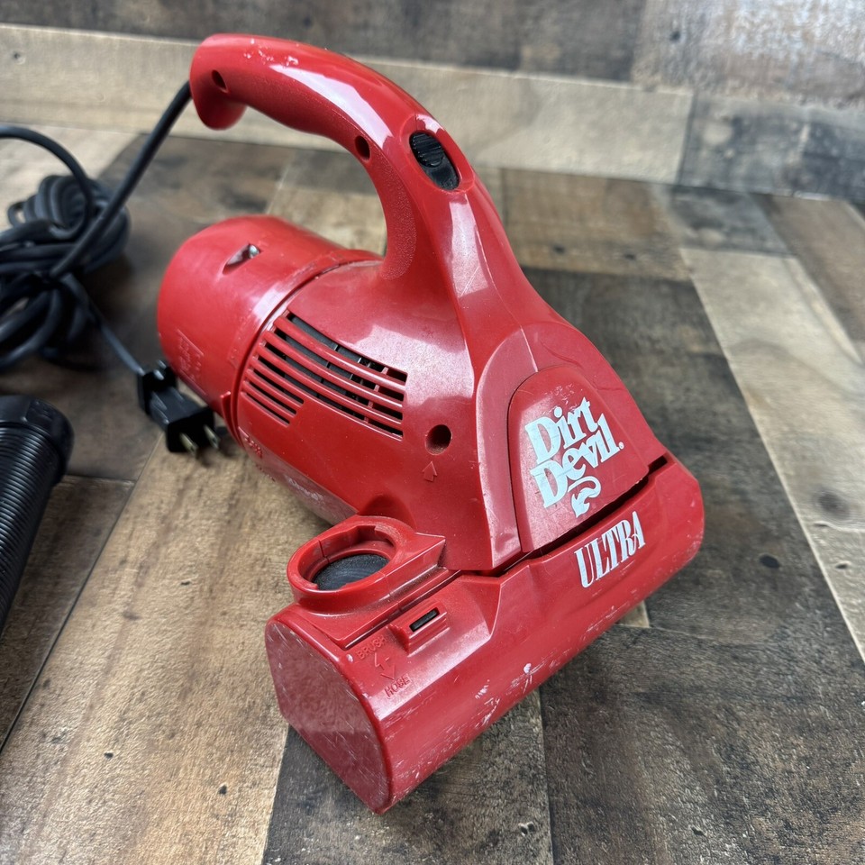 Dirt Devil by Royal Ultra Red Electric Hand Vac Handheld Vacuum M08230 ...