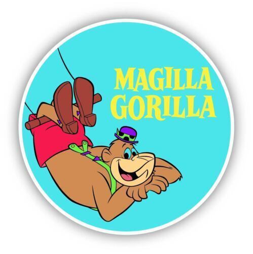 Magilla Gorilla Sticker Decal Cartoon Laptop Wall Car Phone Kids | eBay