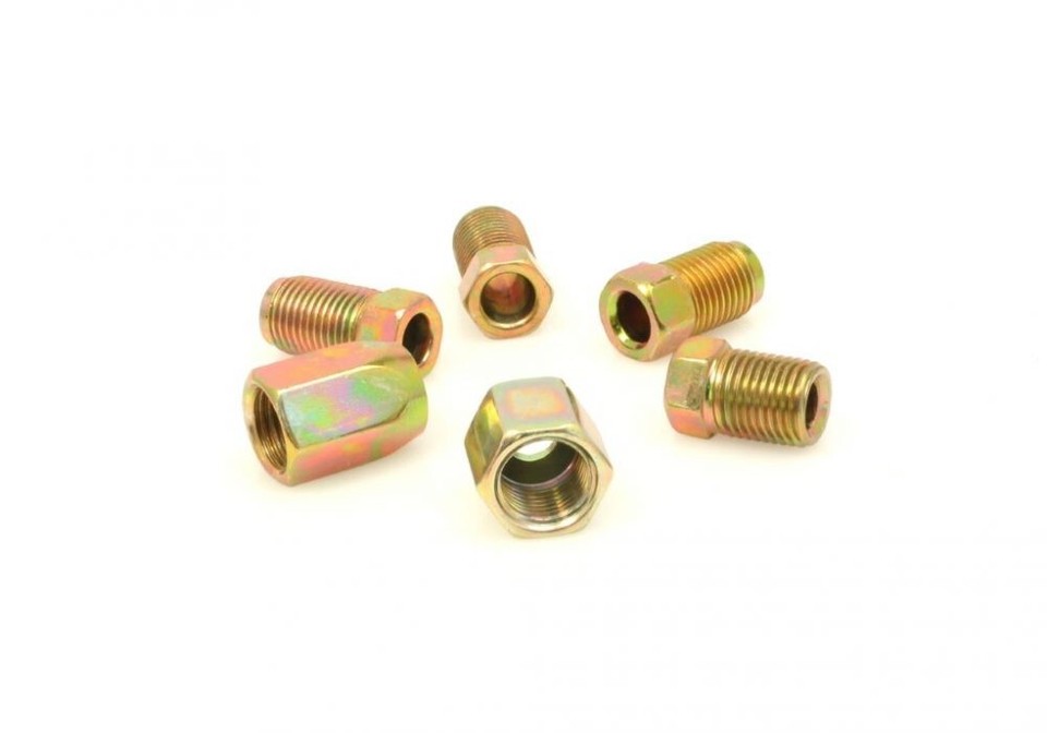 ASTA Brake Pipe Nut Fittings Set 135pc Box Male Female Short Full ...