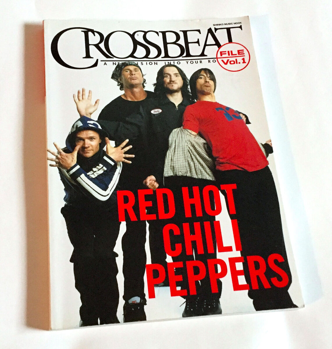 RED HOT CHILI PEPPERS CROSSBEAT FILE Vol.1 JAPAN VISUAL BOOK RED HOT CHILI PEPPERS CROSSBEAT FILE Vol.1 JAPAN VISUAL BOOK