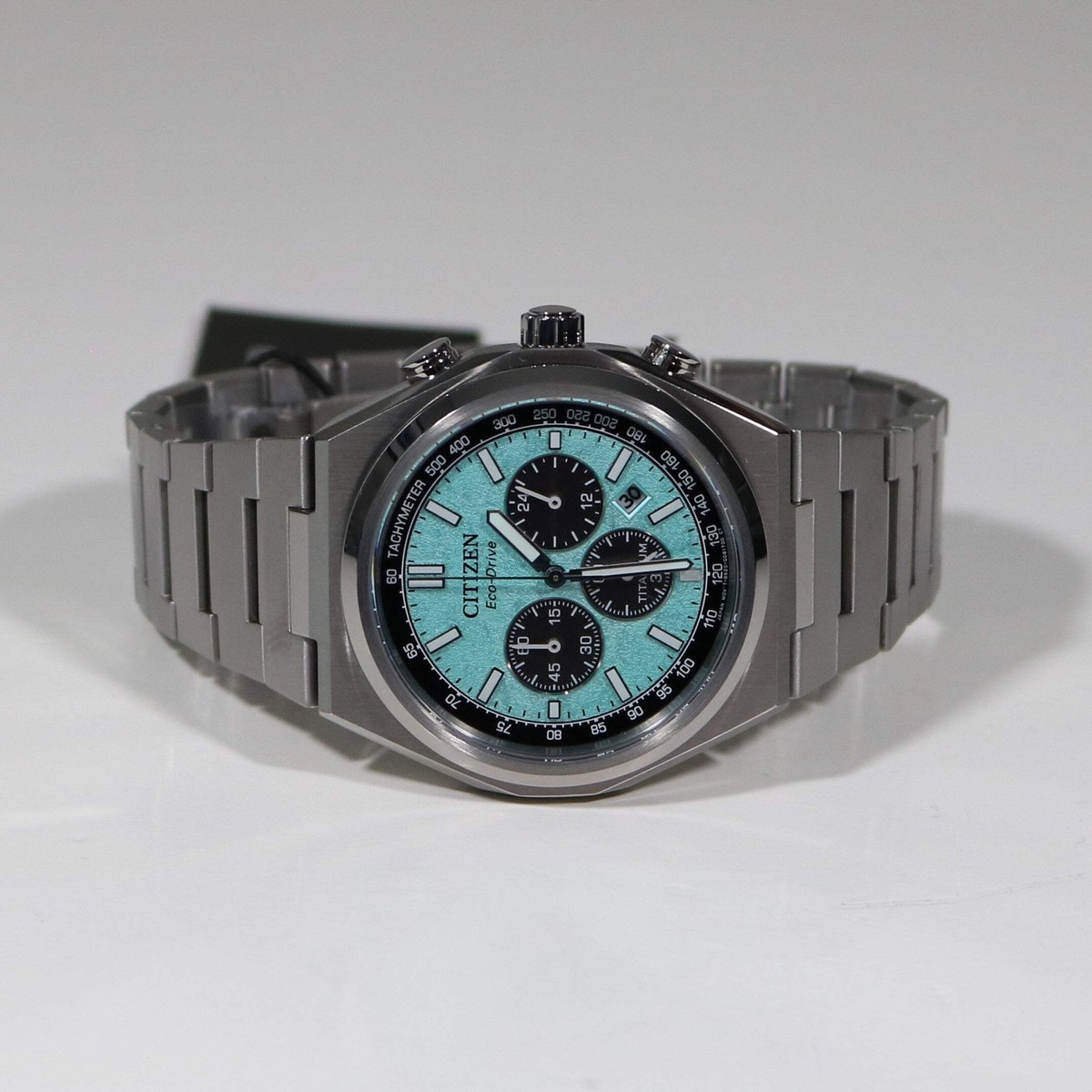 Citizen Zenshin Super Titanium Men's Turquoise Dial Citizen Zenshin Super Titanium Men's Turquoise Dial