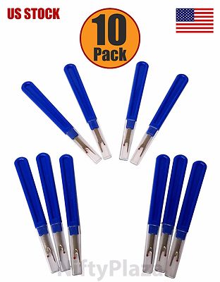 10 Pack - Seam Ripper Sharp STEEL TIP 5 ¼ Inch PREMIUM QUALITY with ...