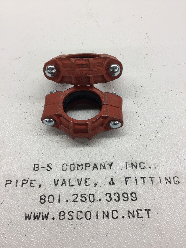 Victaulic Style 77 2-1/2" Heavy Flexible Grooved Pipe Coupling W ...