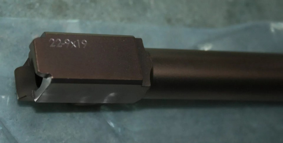 Copper Finish 9mm Conversion Match Grade Barrel for Glock 22 Gen 1-4 ...