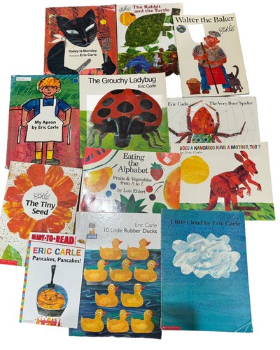 Lot Of 12 Eric Carle Books -hardback & Softcover | eBay