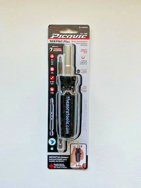 PICQUIC SIXPAC Plus - One Multi-Bit Screwdriver (tst) - 4 colors to ...