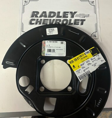 NEW GM OEM BRAKE BACKING PLATE- GENERAL MOTORS GMC 19178785 | eBay