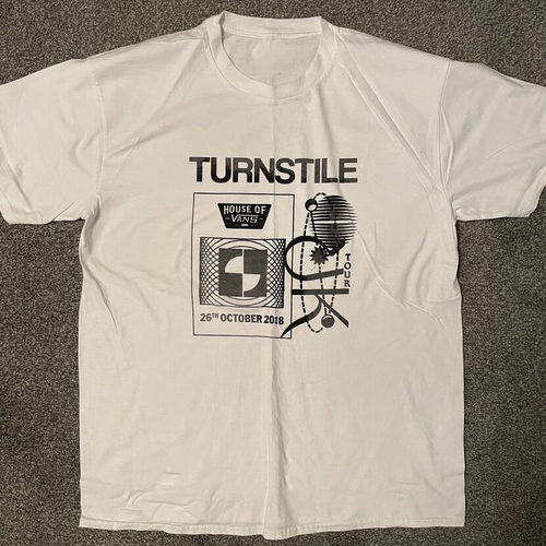Collection Turnstile Band Tour 2018 Cotton Gift for Fan S to 5XL T ...