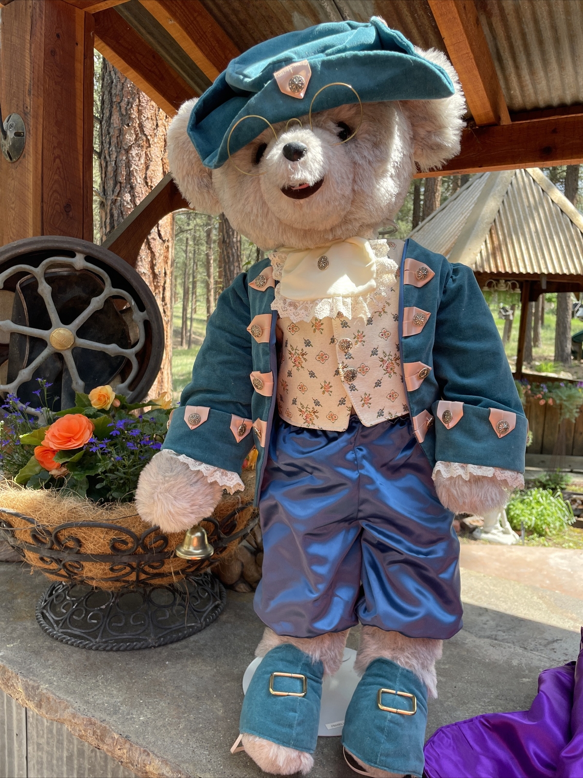 Tilly Collectible Bear 1987 FRANKLY BEN 32" tall w/Cert of Authenticity ...