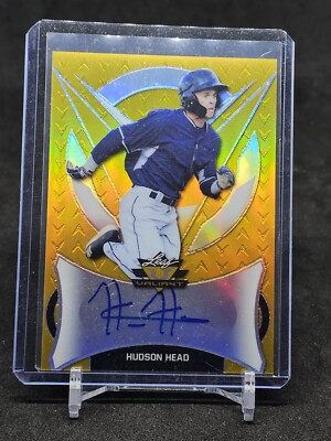 Hudson Head 2019 Leaf Yellow auto #/10 | eBay