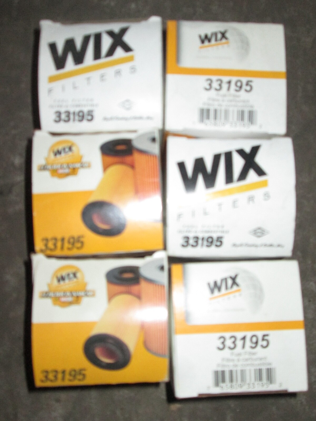 WIX 33195 - Fuel filter cross reference