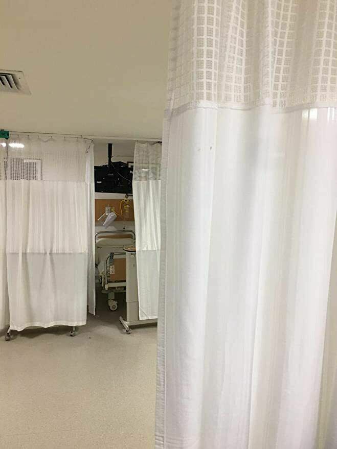 Polyester Hospital ICU/Clinic/Ward Curtain of Different Sizes Water ...