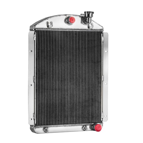 4 Row Aluminum Radiator For 1941-1946 1943 Chevy Pickup Truck V8 Small ...