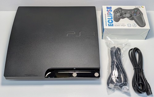Sony PlayStation 3 PS3 Slim Console Black - FULLY REFURBISHED & TESTED ...