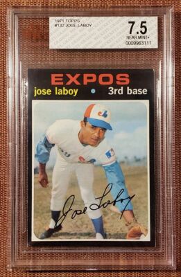1971 Topps #132 Jose Laboy Montreal Expos Vintage Original Baseball ...