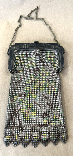 Antique Whiting And Davis Mesh Flapper Purse MARKED ON METAL TAG | eBay