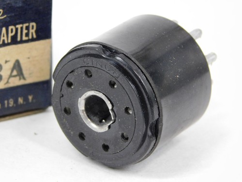 JFD 18A Sockette Vintage Radio Tube Socket Adapter 7B5-to-6F6 (NOS ...