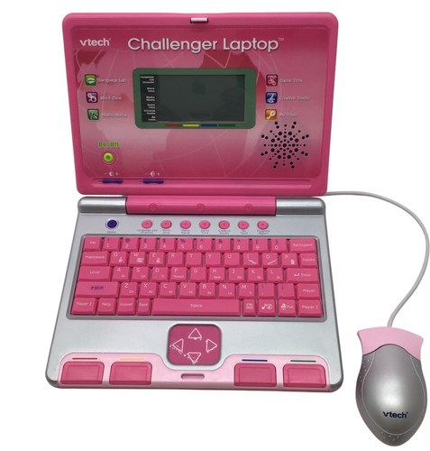 VTech Challenger Laptop Pink Educational Toy Interactive Fun | eBay